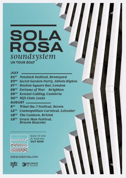 UK Tour Announced - Sola Rosa